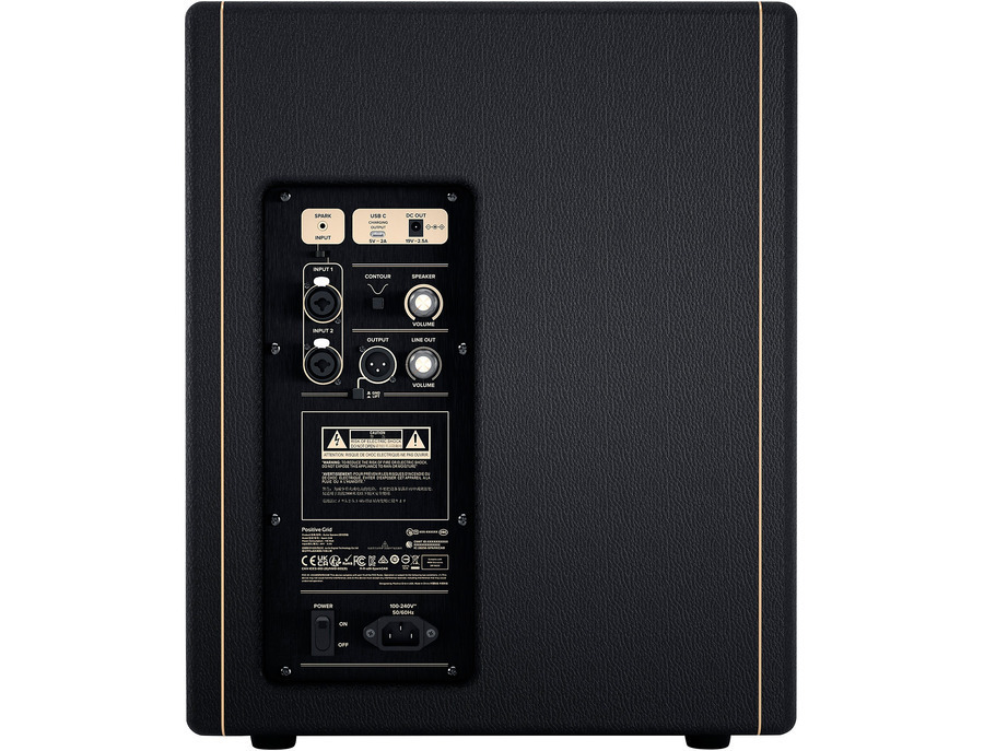 Positive Grid Spark Cab 140-watt 1 x 10-inch Powered Guitar Cabinet ...