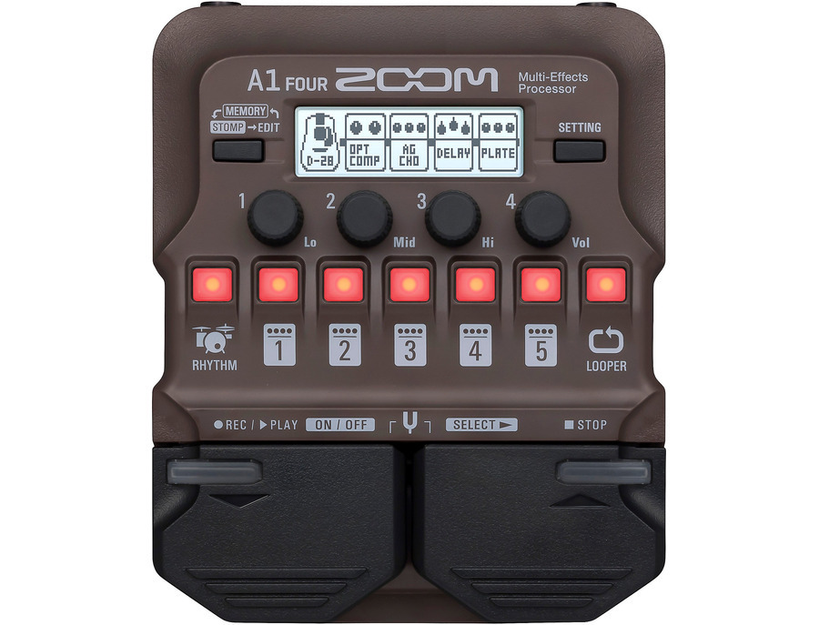 Zoom A1 Four Acoustic Instrument Multi-Effect Processor - What To Know ...