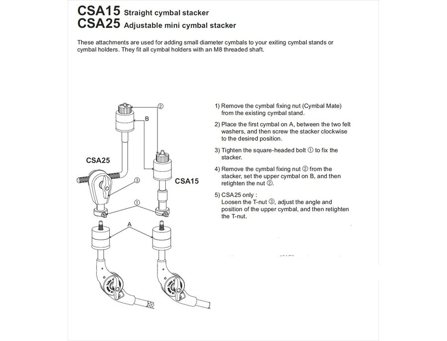 Tama CSA15 Cymbal Stacker - What To Know & Where To Buy | Equipboard