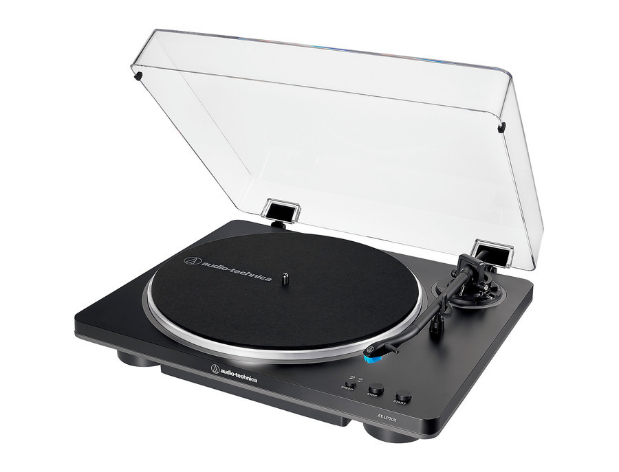 Audio-Technica AT-LP70X Belt-drive Turntable - Black/Grey - What To ...