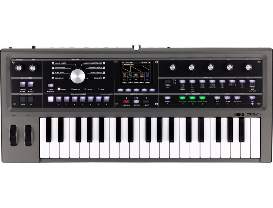 Korg microKORG 2 37-key Virtual Analog Synthesizer and Vocoder - What ...