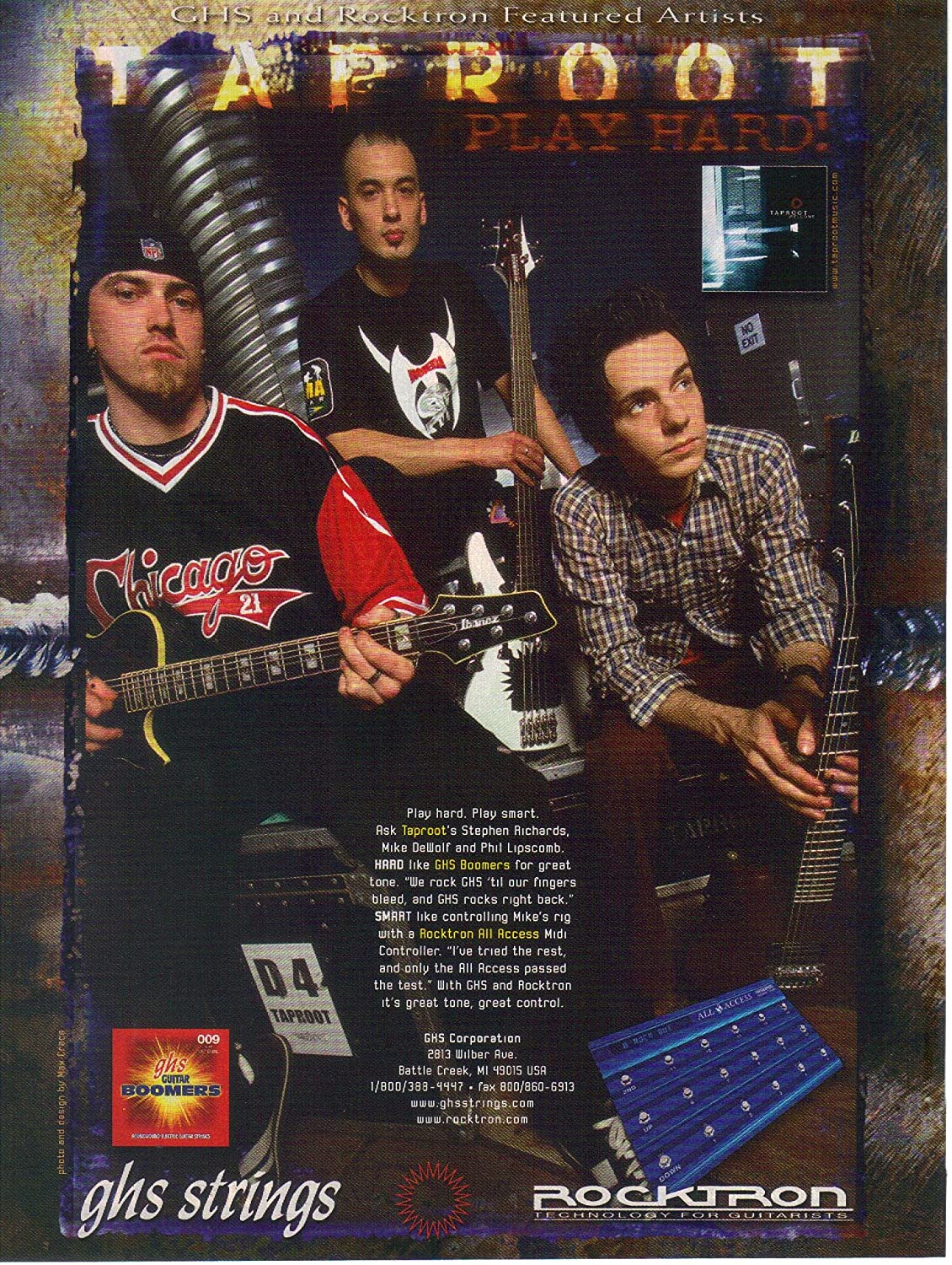 Mike DeWolf, Taproot Guitarist Gear | Equipboard