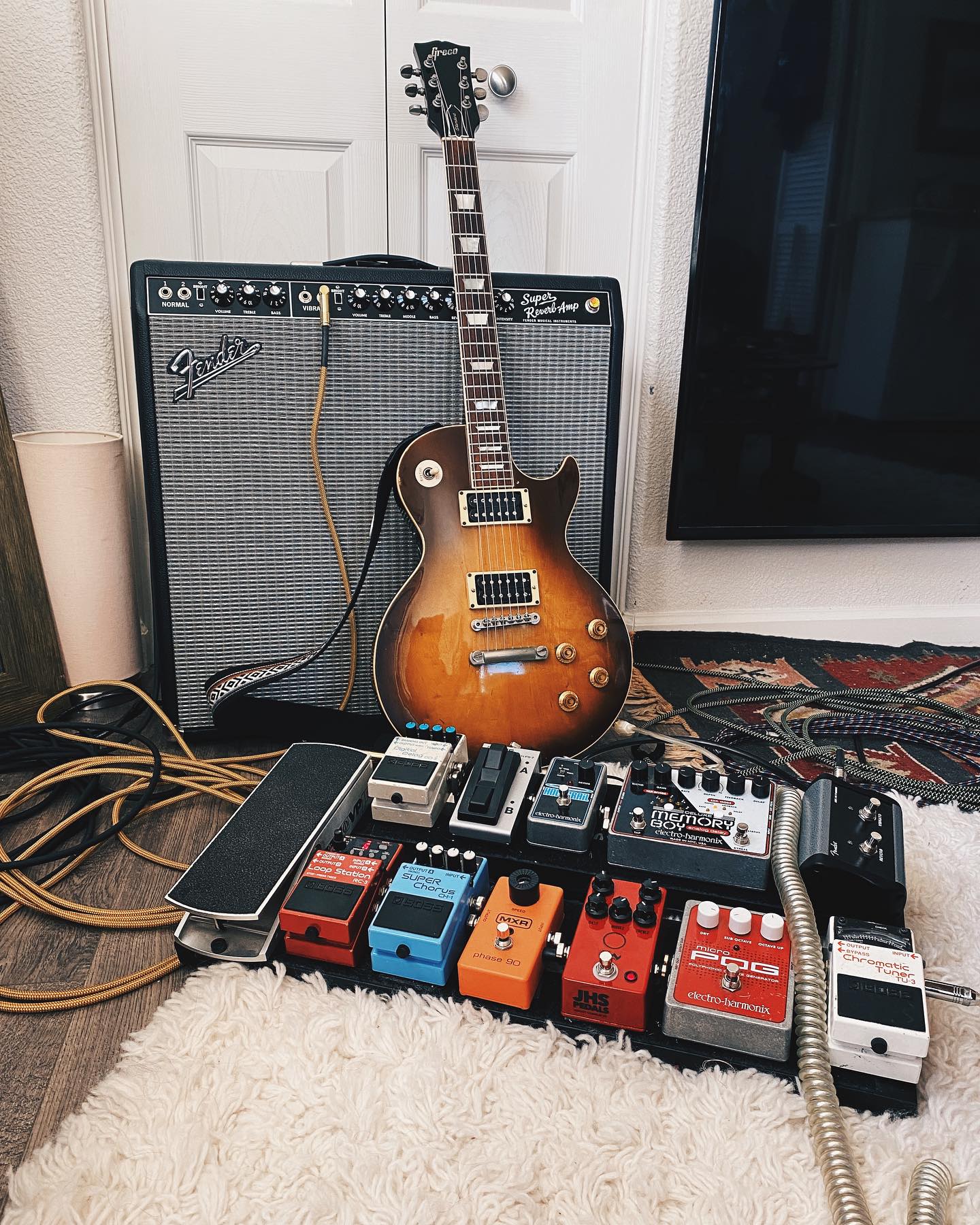 Jonny Ross Andrew, State Faults Singer & Guitarist Gear | Equipboard