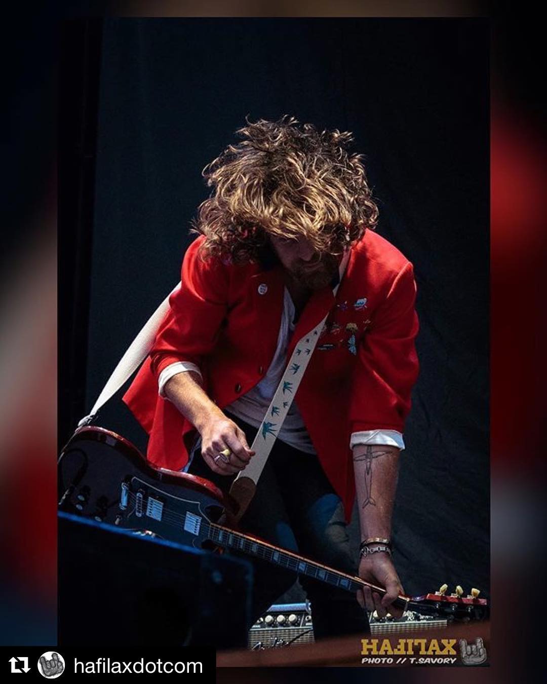 Matt Mays, Matt Mays & El Torpedo Singer & Guitarist Gear | Equipboard