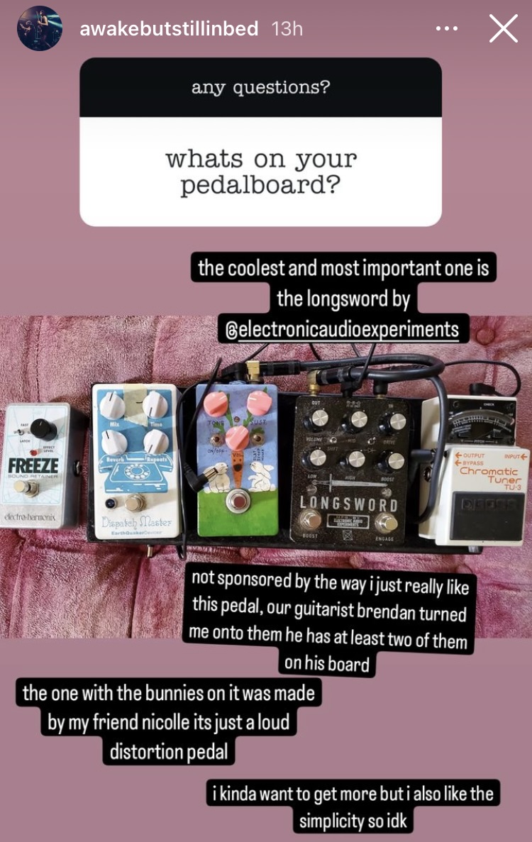Shannon Taylor, awakebutstillinbed Singer & Guitarist Gear | Equipboard