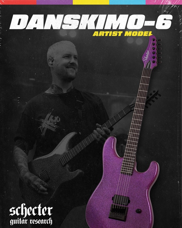 Schecter Danskimo-6 Daniel Haniß Signature - What To Know & Where To ...
