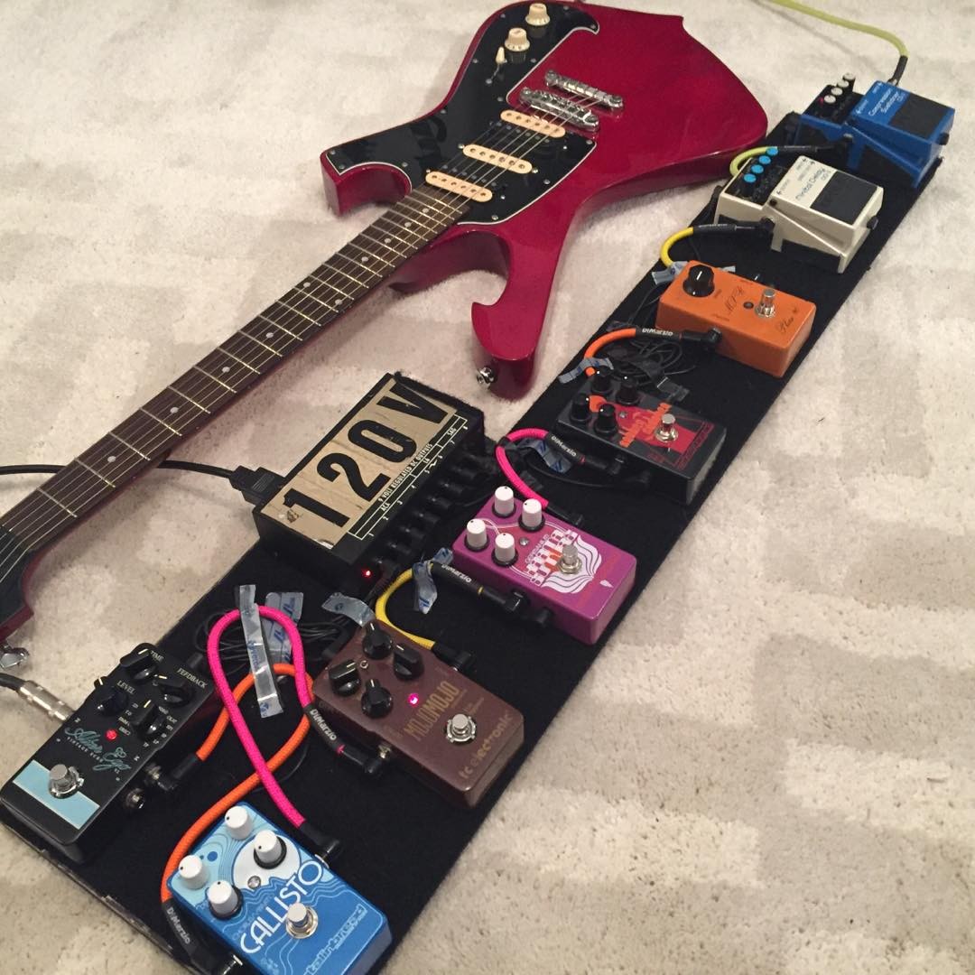 Paul Gilbert's Guitar Gear, Pedalboard & Amps | Equipboard
