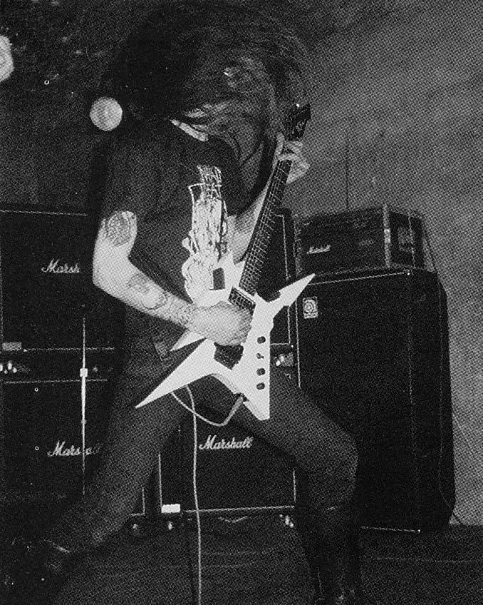 Gavin Ward, Bolt Thrower Guitarist Gear | Equipboard